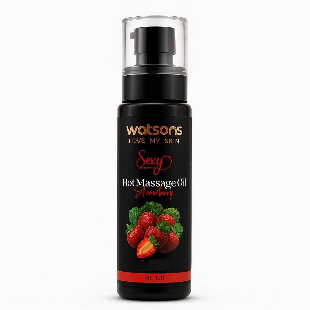 Watsons – Hot Massage Oil (Strawberry) – bellezaeg