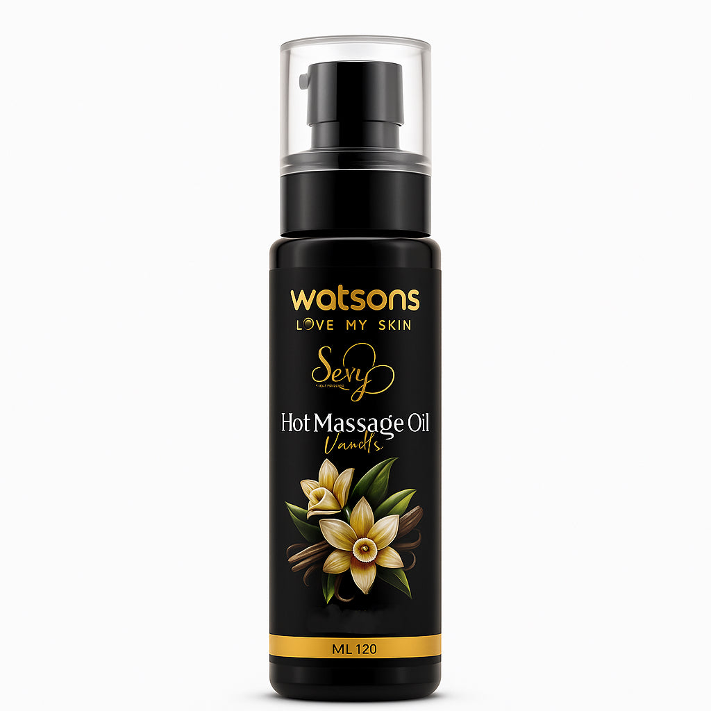Watsons – Hot Massage Oil (Vanilla) – bellezaeg